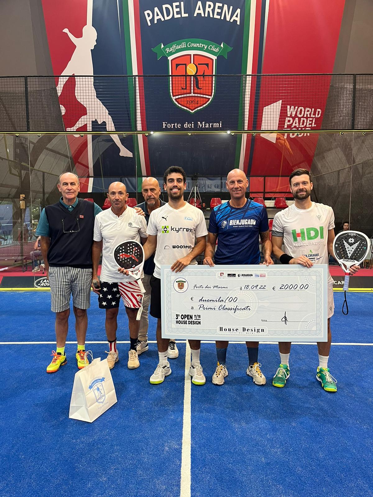 Sono Cremona Cassetti i vincitori dell'Open Padel al Raffaelli