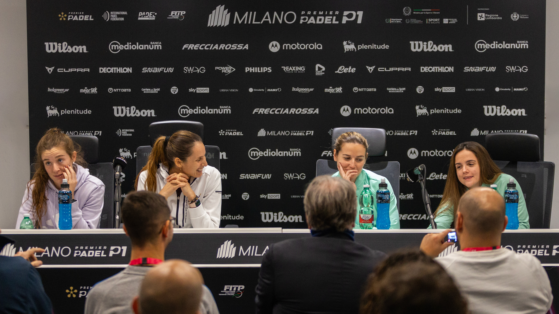 Milano Premier Padel P1, un mercoledì per grandi campioni