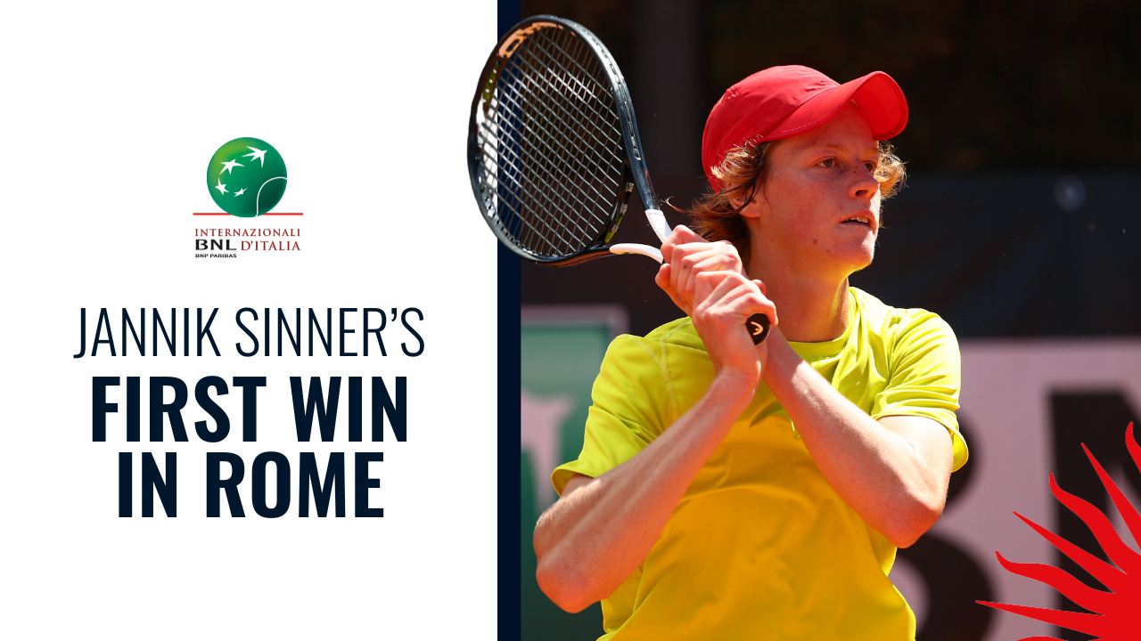 Rivivi la prima vittoria di Jannik Sinner agli IBI