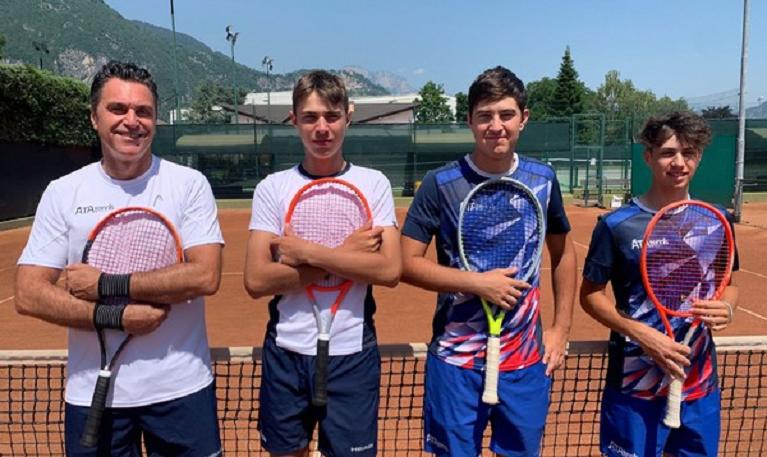 Pietro Augusto Bonivento ed Emma Serio al torneo ATA di Primavera