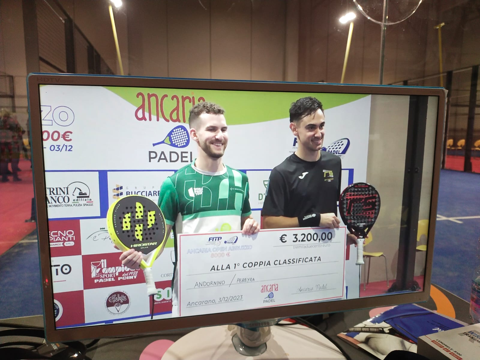 L'Ancaria Open Abruzzo va agli argentini